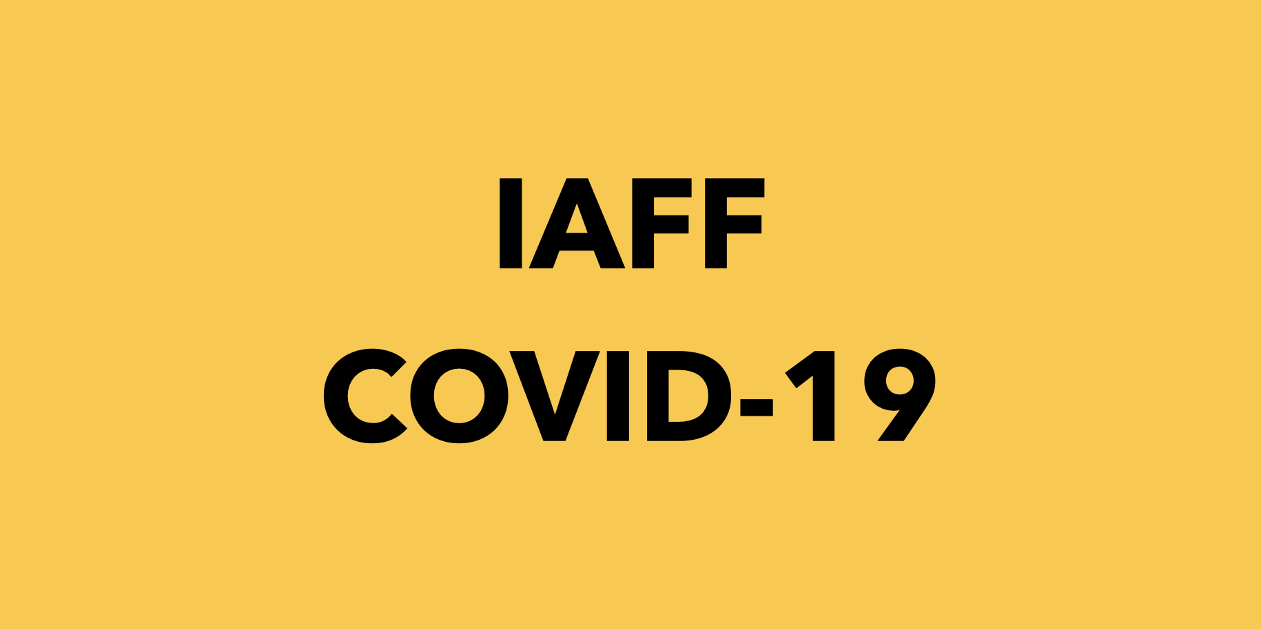 COVID19 – Associated Fire Fighters of Illinois