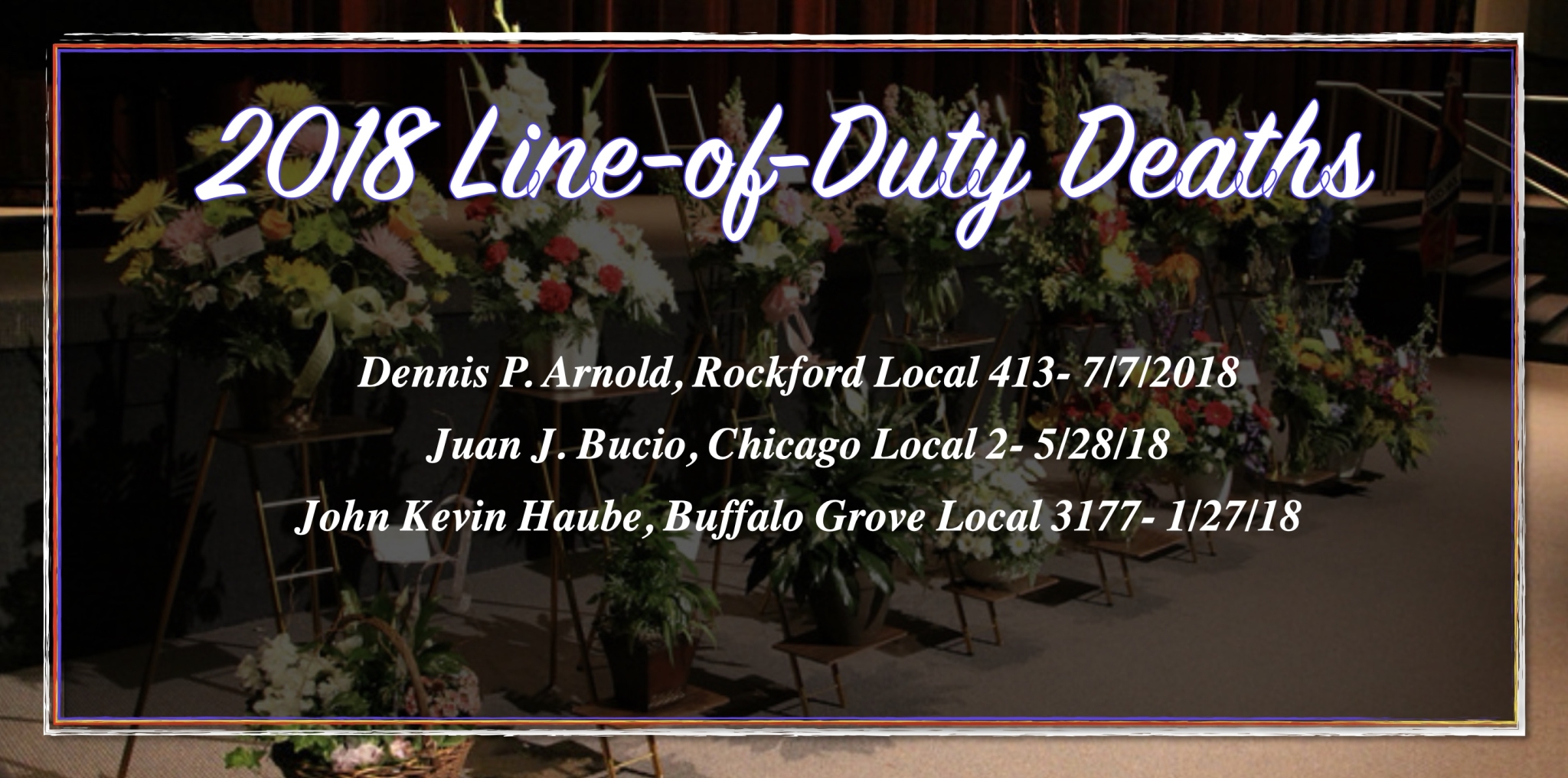 LODD Memorial – HG – Associated Fire Fighters of Illinois