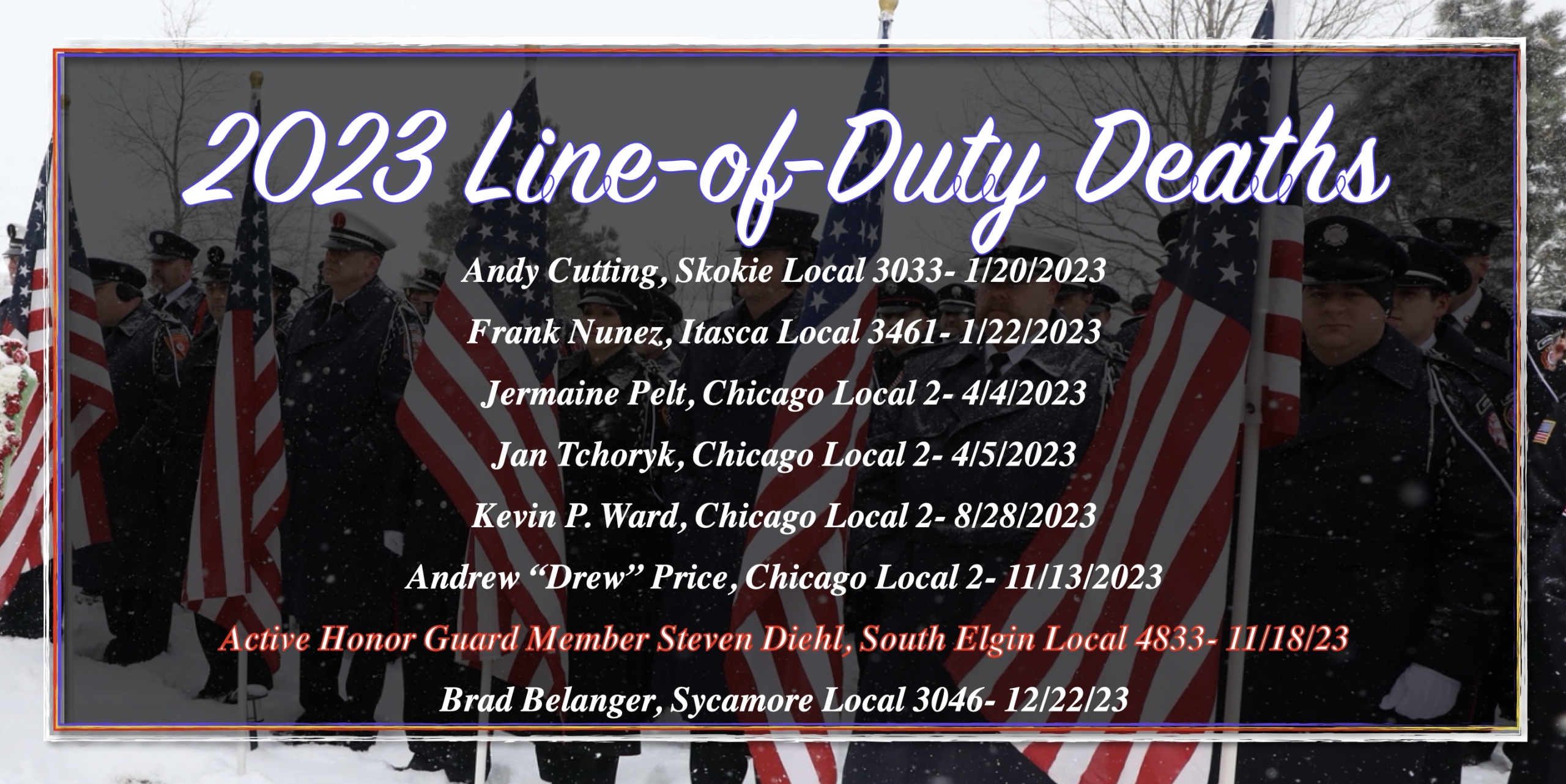 LODD Memorial – HG – Associated Fire Fighters of Illinois