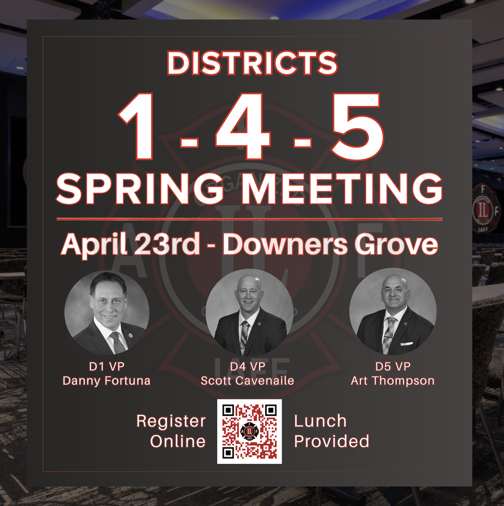 District 1 Meeting – Associated Fire Fighters of Illinois